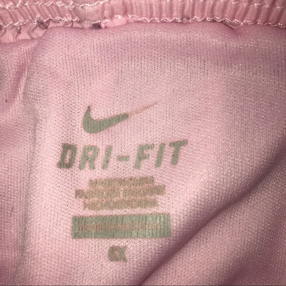 Nike | Bottoms | Nike Dry Fit Light Pink Athlete Shorts Girls 6x | Poshmark